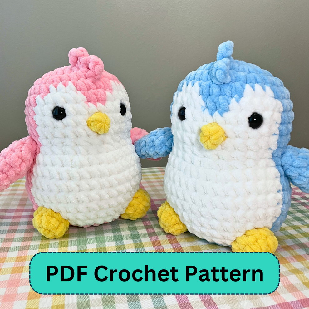 Pudgy Penguins Crochet Pattern (PDF) – MerryMakes