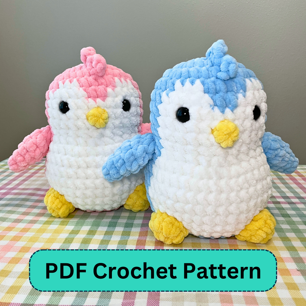Pudgy Penguins Crochet Pattern (PDF) – MerryMakes