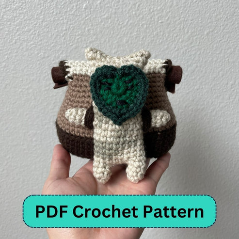 Backpack Korok Crochet Pattern (PDF) – MerryMakes